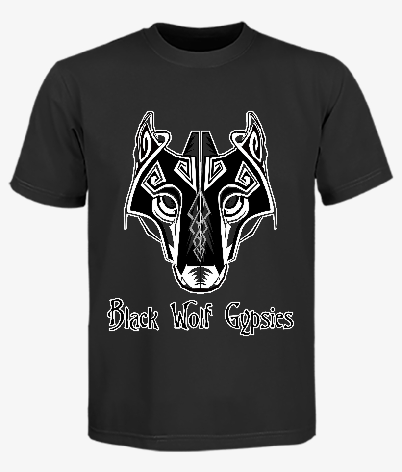 Black Wolf Gypsies Logo - Shirt - 900x1200 PNG Download - PNGkit