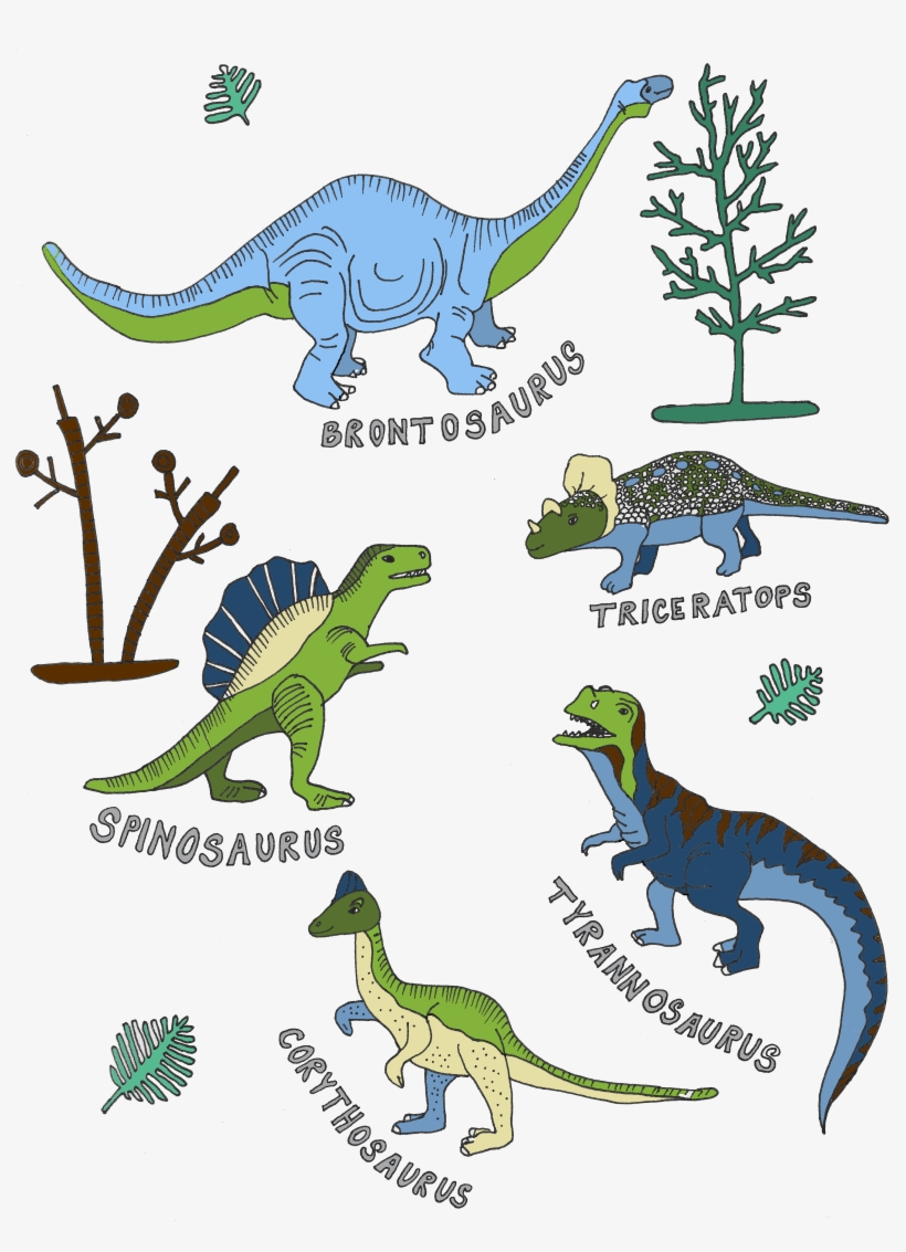 Download Transparent Dinosaur Pattern - Lesothosaurus - PNGkit