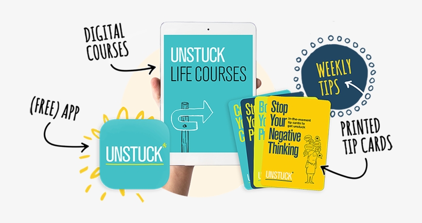 Unstuck Portfolio Md - Unstuck - 836x353 PNG Download - PNGkit