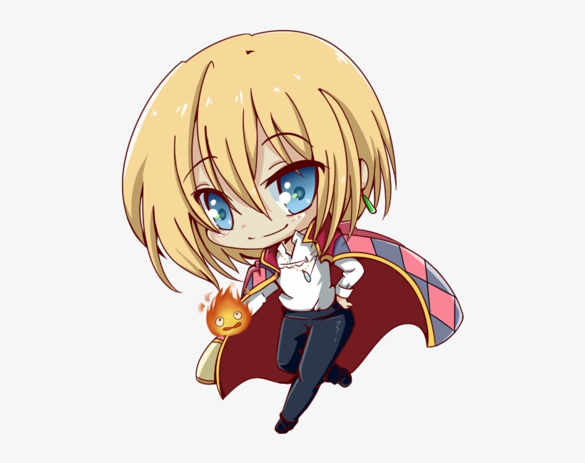 Howl Chibi By Kumaikyu On Deviantart - Howl's Moving Castle Chibi ...