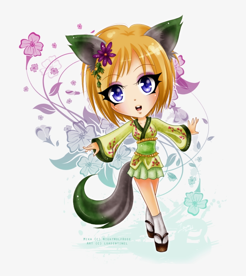 Chibi Mika - Anime - 752x890 PNG Download - PNGkit