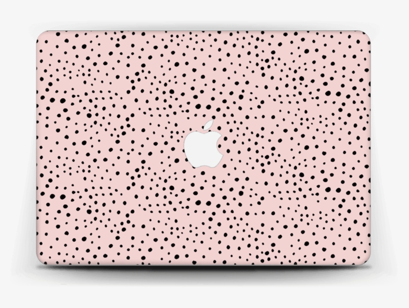 Black Dots On Pink - Laptop - 800x562 PNG Download - PNGkit
