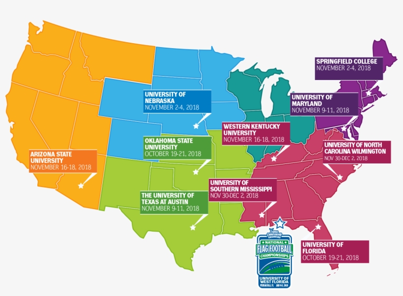 Flag 2018 Regional Map Widescreen - Us Map Png Transparent - 1515x1042 ...