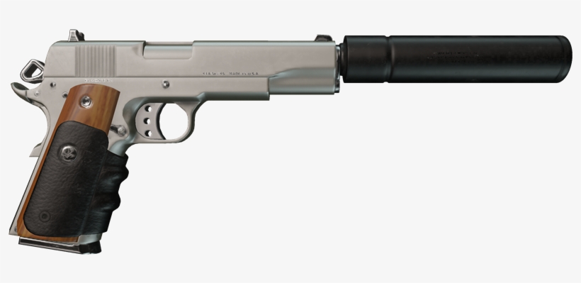 Amt 1911 'hardballer' - Ica Silverballer - 806x327 PNG Download - PNGkit