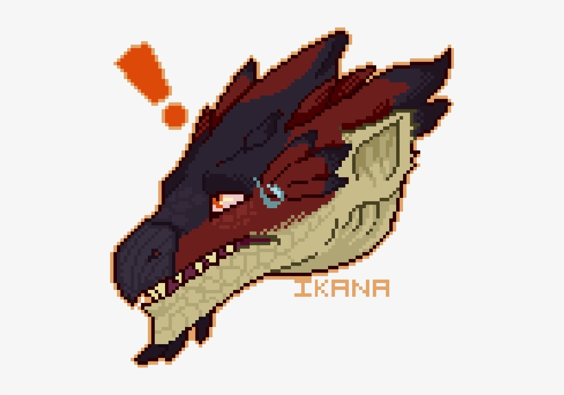 Rathalos Pixel - Fur - 500x495 PNG Download - PNGkit