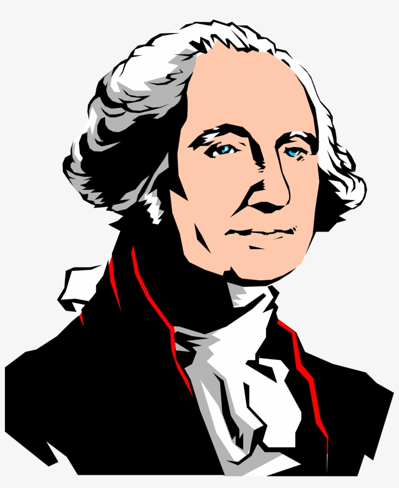 George Washington Clipart Sketch - Cartoon Image Of George Washington ...