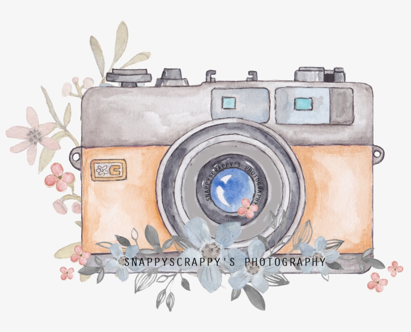 Watercolor Camera Png - Watercolor Camera Clipart Png - 888x638 PNG ...