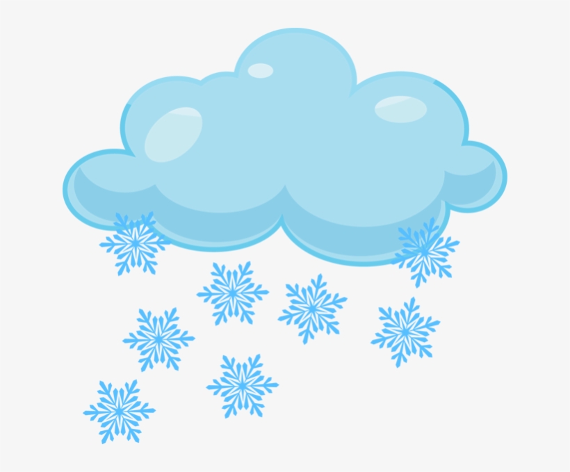 Snowfall Png Pic - Snowy Weather Clip Art - 640x599 PNG Download - PNGkit