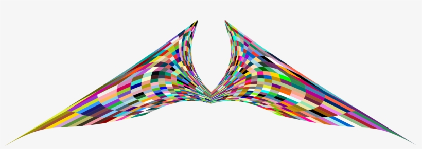 Geometry Computer Icons Triangle Symmetry - Wings Png Color Ful ...