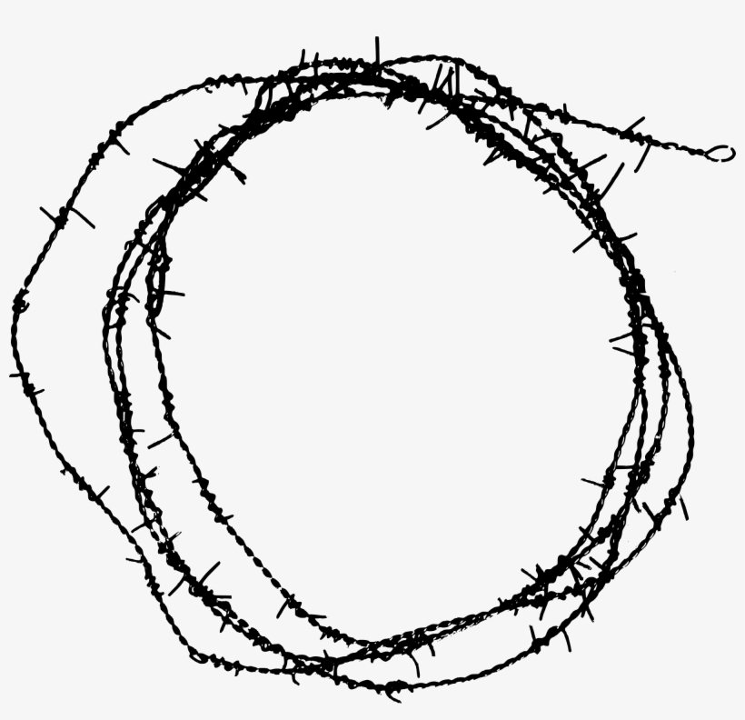 Free Download - Barb Wire Circle Png - 2000x1835 PNG Download - PNGkit