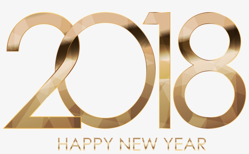 Happy New Year Gold Png Svg Transparent Download - Circle - 8000x4670 ...