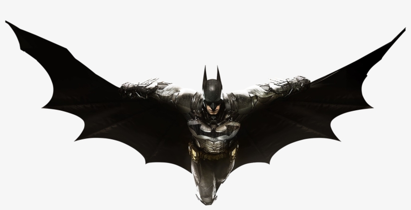 Batman Flying Png - Batman Arkham Knight Psd - 1793x905 PNG Download ...