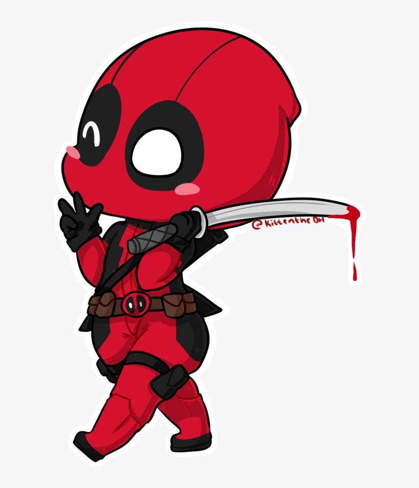 Banner Chibi By Xnekorux On Deviantart - Chibi Deadpool Dibujo ...