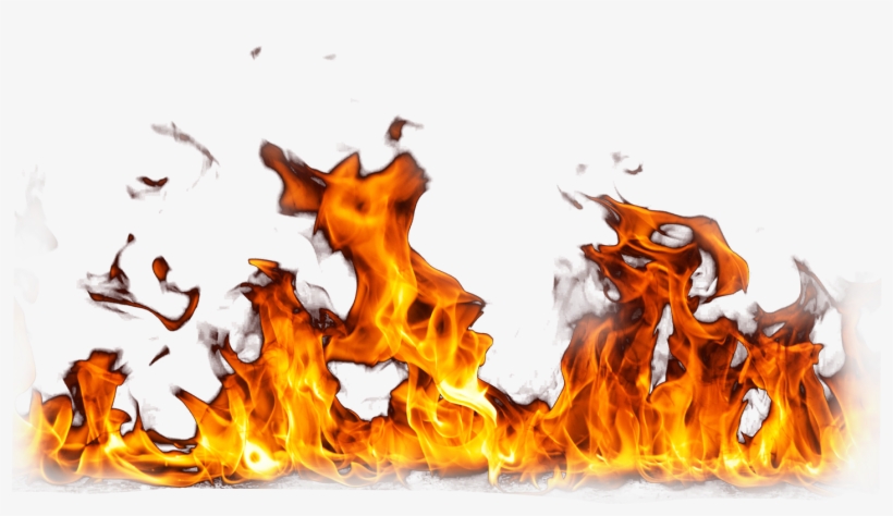 Download Transparent 5 Picture - Fire On Text Png - PNGkit