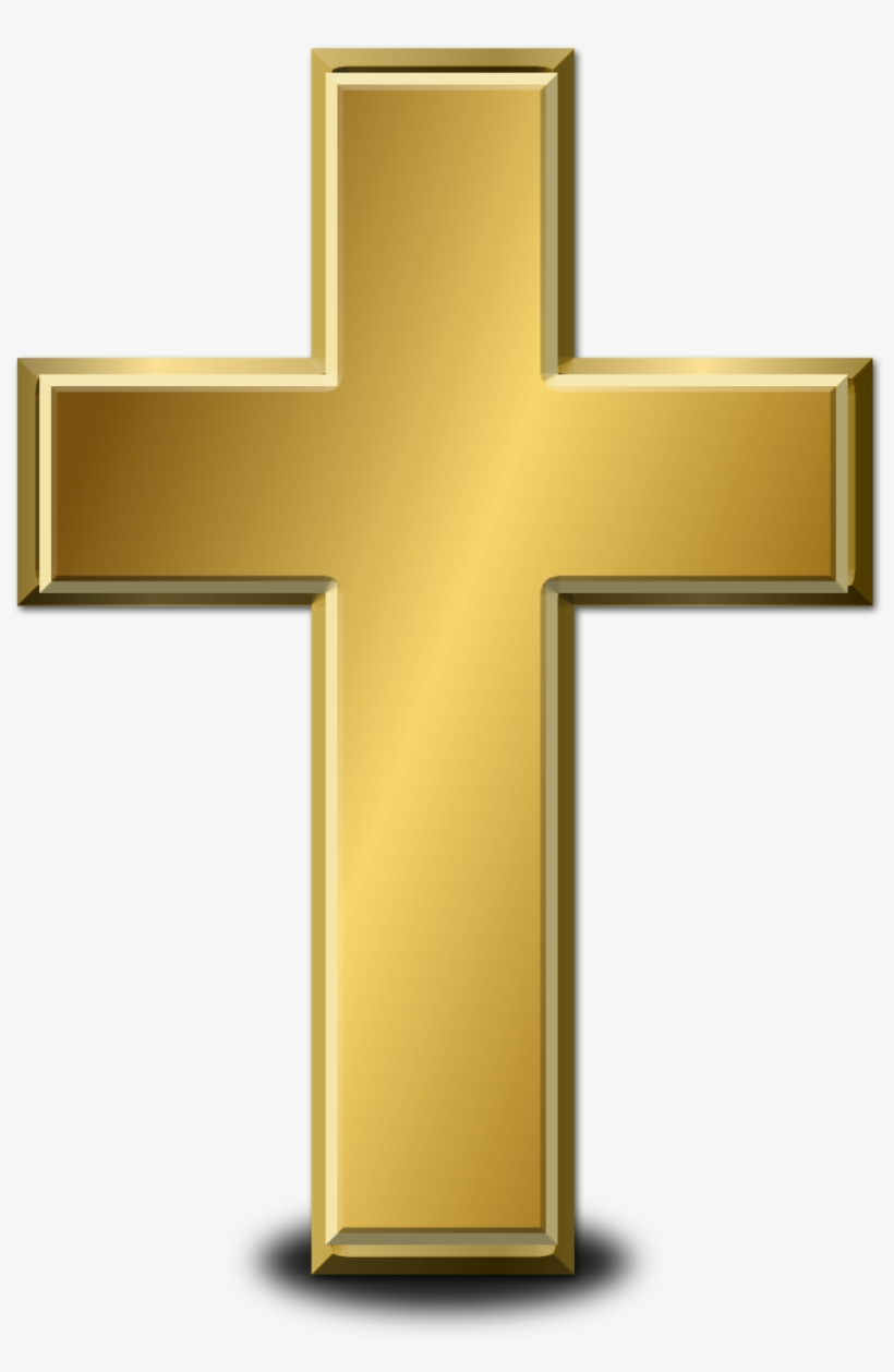 Gold Cross Png - Cross Png - 1022x1402 PNG Download - PNGkit