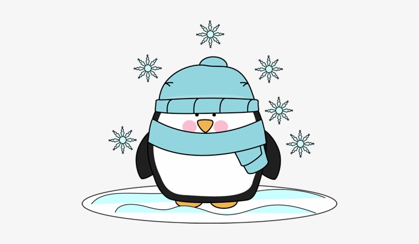 Snow - Polar Bear And Penguin Clipart - 500x398 PNG Download - PNGkit