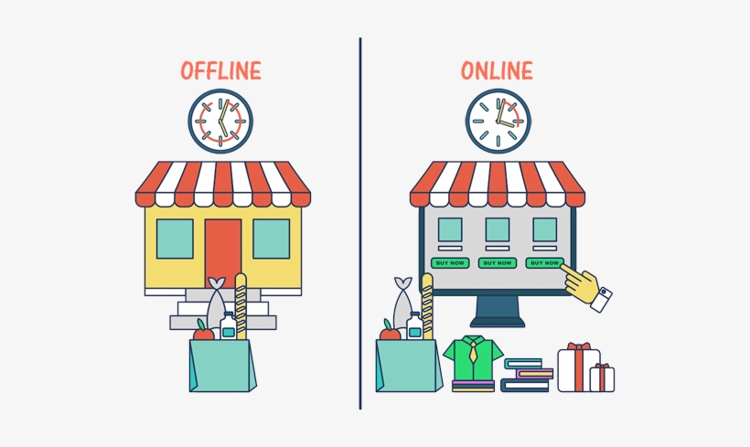 Offline Business Vs Online Business - Online Business Vs Offline ...
