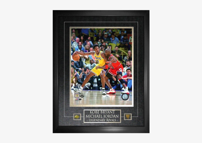 Jordan,m & Bryant,k Etched Mat Action This Frame Showcases - Michael ...