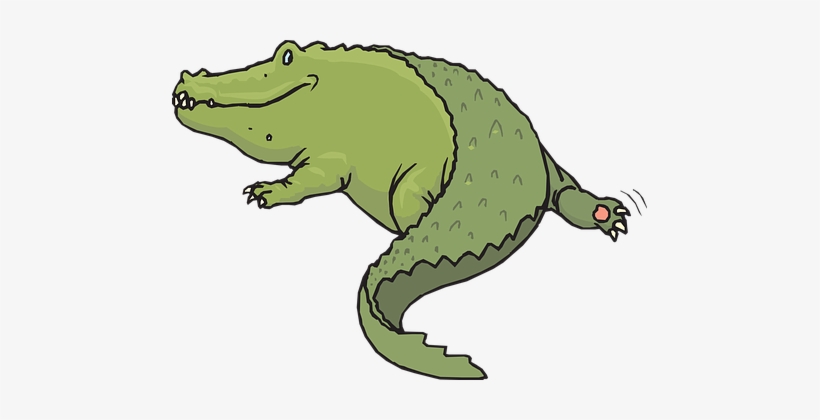 Alligator Claws View Foot Walking Tail Rea - Alligator Tail Clipart ...