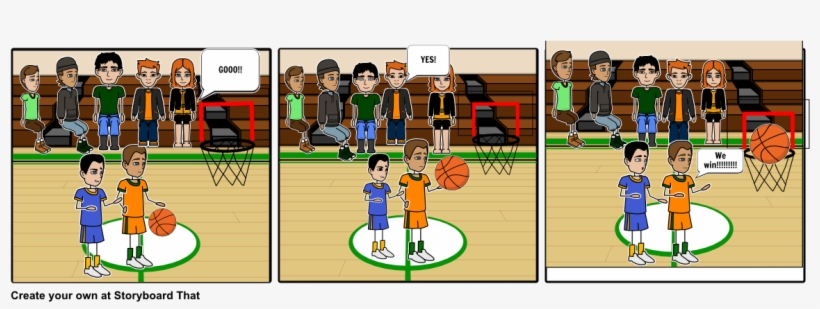 Basketball - Story Board For Basketball - 1164x385 PNG Download - PNGkit