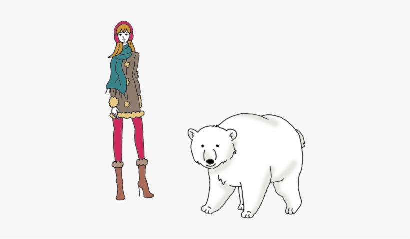 Polar Bear - Polar Bear Mutant Png Cartoon - 450x450 PNG Download - PNGkit