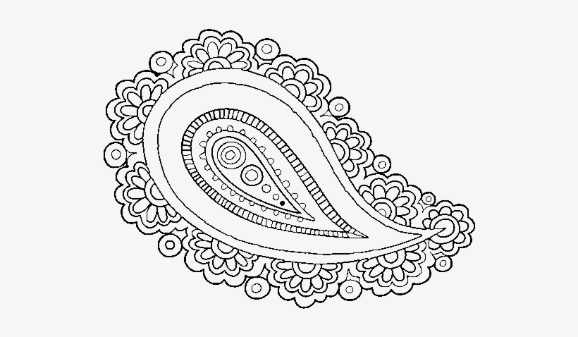 Mandala Patterns Tear Drop - 600x470 PNG Download - PNGkit