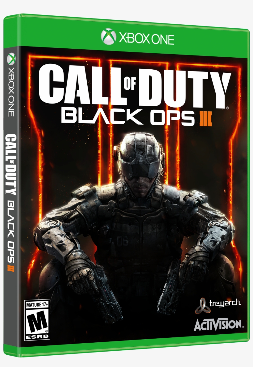 Download Transparent Bo3 Packaging Xbox One Front Cover - Activision ...