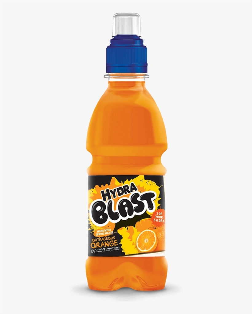 Download Transparent Hydra Blast 45% Outrageous Orange Juice Drink ...