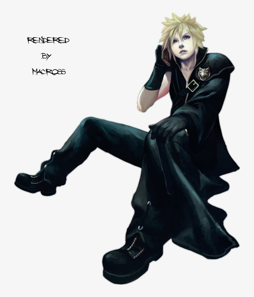 Cloud Strife Transparent Background Png - Cloud Strife Mobile - 728x877 ...