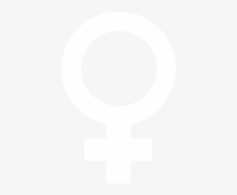 Download Transparent Female Symbol In White Clip Art At Clipart Library ...