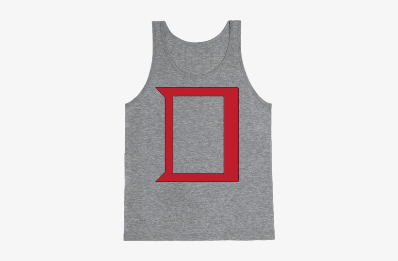 Daring Yellow Devil Logo Tank Top - T Shirt Boys Workout - 484x484 PNG ...