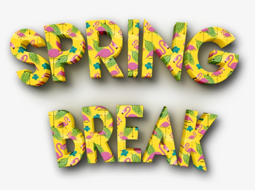 3d Spring Break - Illustration - 1080x1920 PNG Download - PNGkit