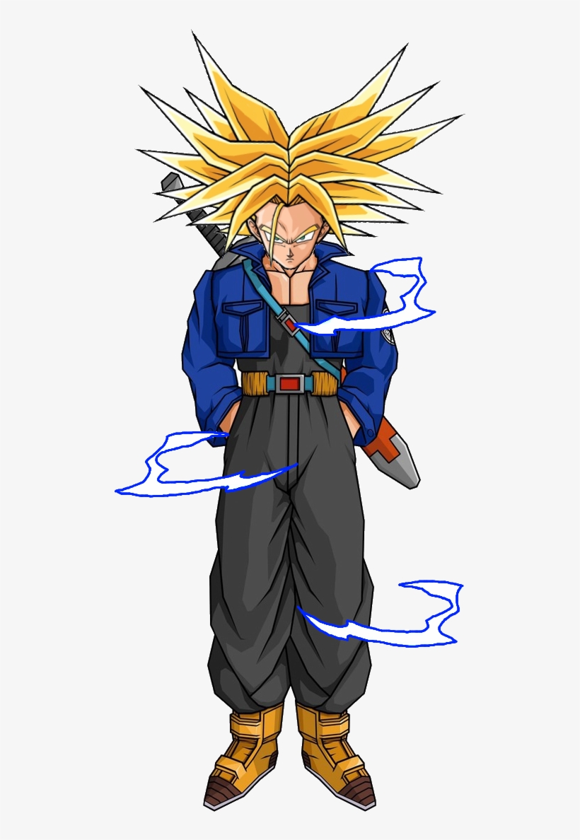 Ssj By Daresx On Deviantart - Dragon Ball Trunks Ssj2 - 515x1149 PNG ...