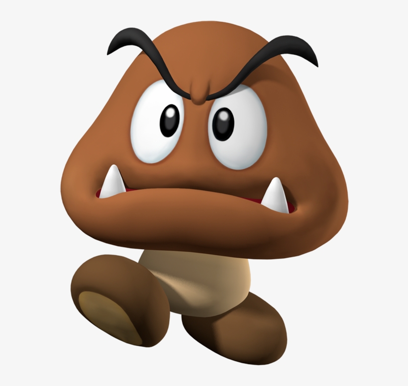 New Super Mario Bros - New Super Mario Bros 2 Goomba - 1000x1000 PNG ...