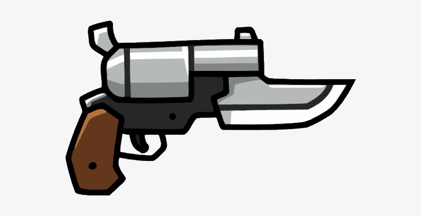 Download Transparent Knife Gun Scribblenauts Wiki Fandom Powered By ...