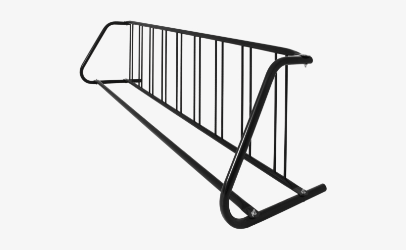 9 Bike Single Sided Grid Bike Rack - Bike Rack Grid - 500x500 PNG ...