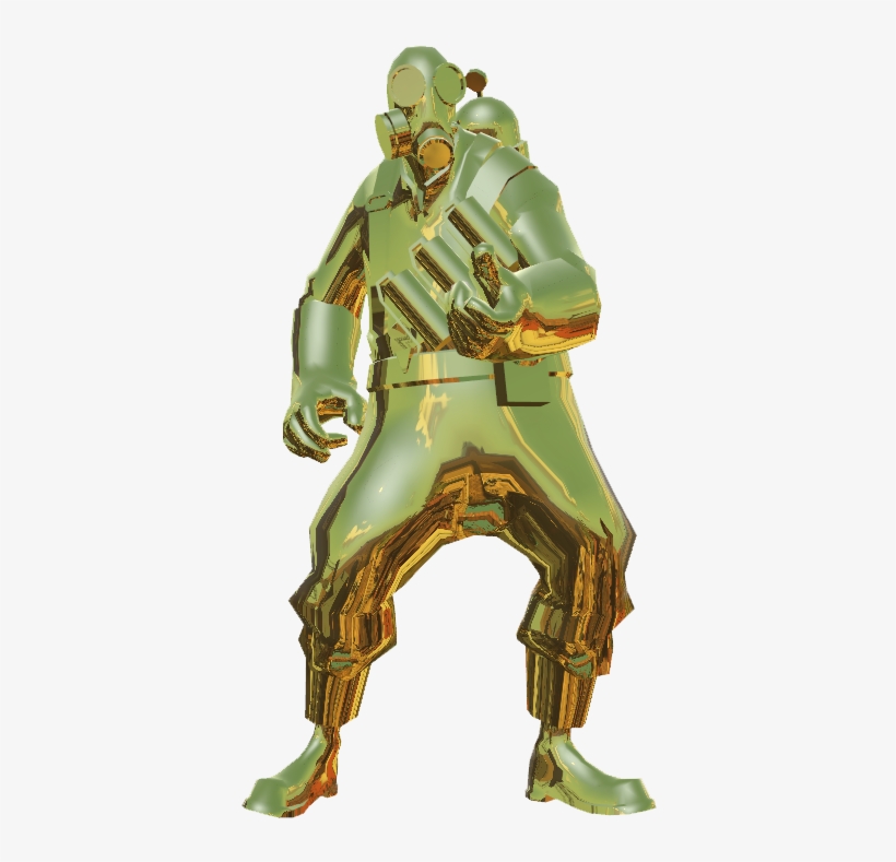 Is - Tf2 Golden Pyro - 390x713 PNG Download - PNGkit