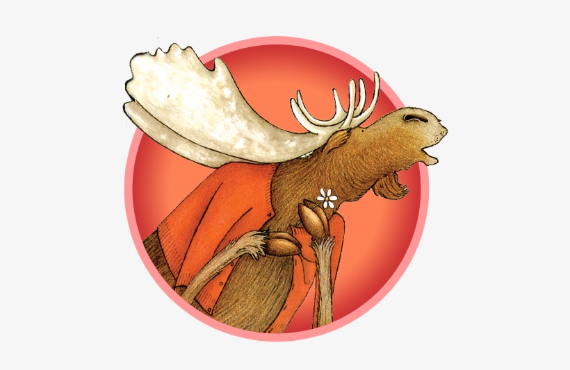 Moose - If You Give A Mouse A Cookie Moose - 600x600 PNG Download - PNGkit