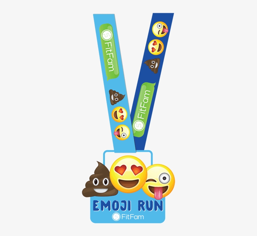 Emoji Run Finisher - Medal - 465x688 PNG Download - PNGkit