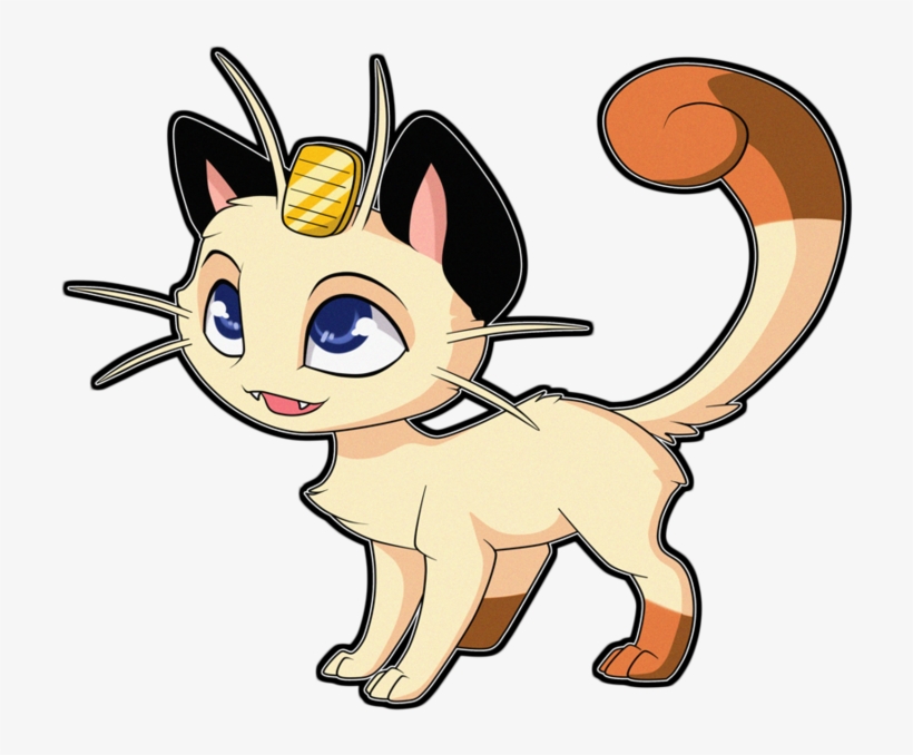 Meowth By Sugarcup91 On Deviantart - Meowth Deviantart - 800x708 PNG ...