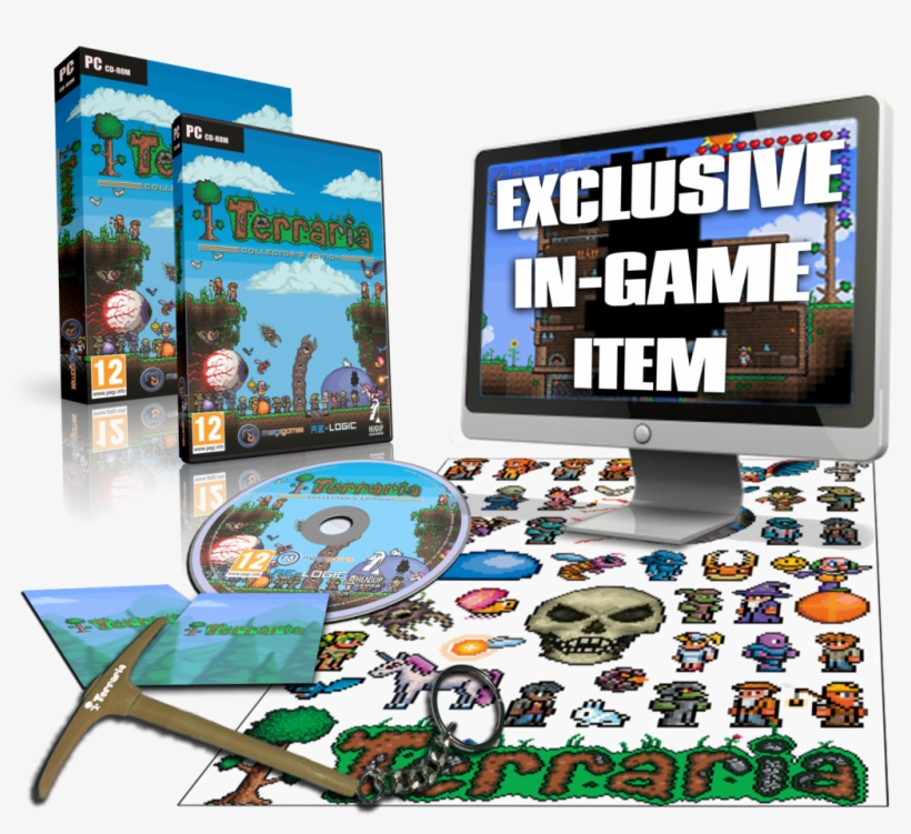 News - Terraria Collector's Edition Poster - 1024x1024 PNG Download ...