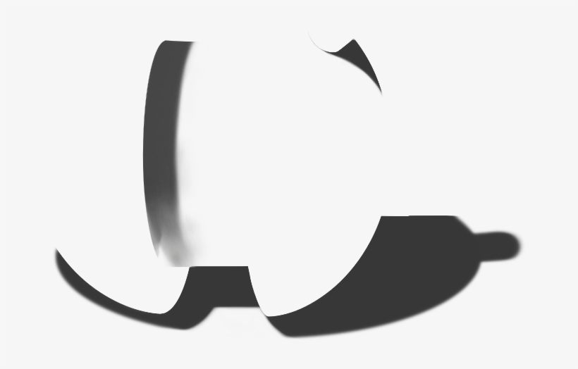 Cast-shadow - Crescent - 1311x1323 PNG Download - PNGkit