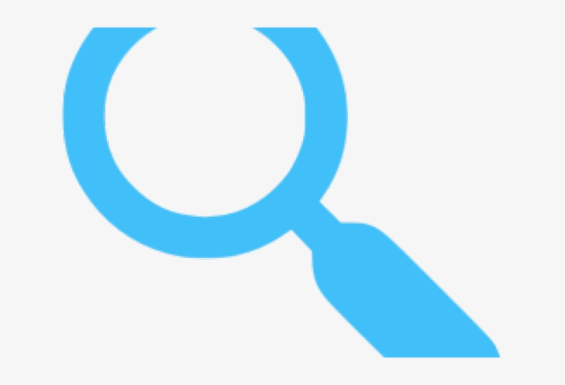 Download Transparent Search Icon Blue - Circle - PNGkit