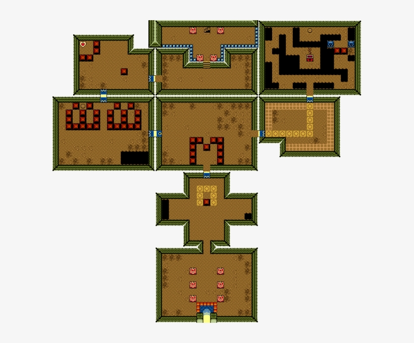 Download Transparent Maku Path Dungeon Map - Zelda Oracle Of Ages ...