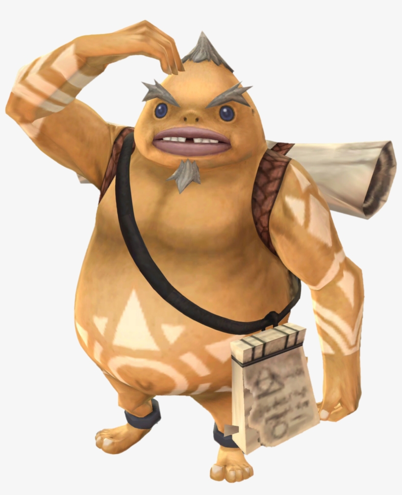 Untitled - Zelda Skyward Sword Goron - 1216x1437 PNG Download - PNGkit