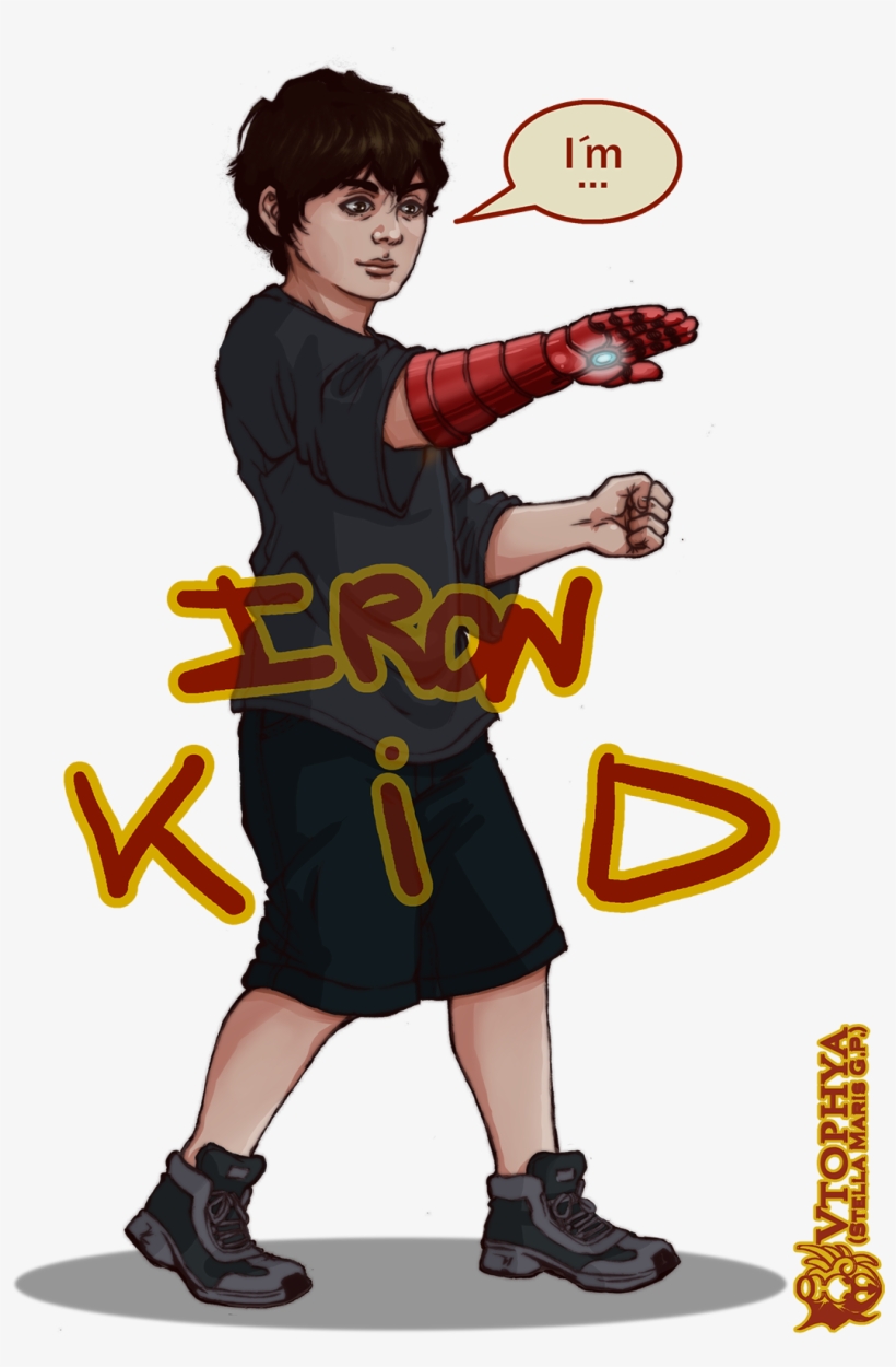 “chibi” Tony From “avengers Assemble” Season 2 Episode - Kid Tony Stark ...