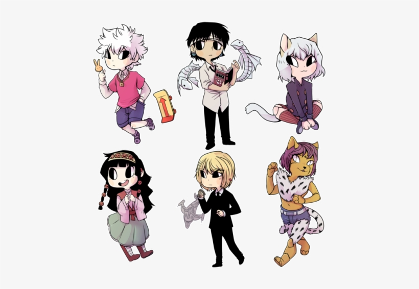 Stickers - Dress Up As Alluka - 500x491 PNG Download - PNGkit