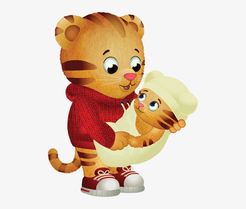 Daniel Tiger Png - Daniel Tiger's Neighborhood / Big Feelings - 500x617 ...