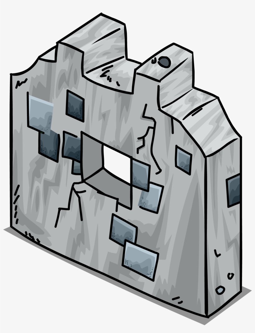 Stone Wall Ruins Sprite 002 - Wiki - 1758x2213 PNG Download - PNGkit