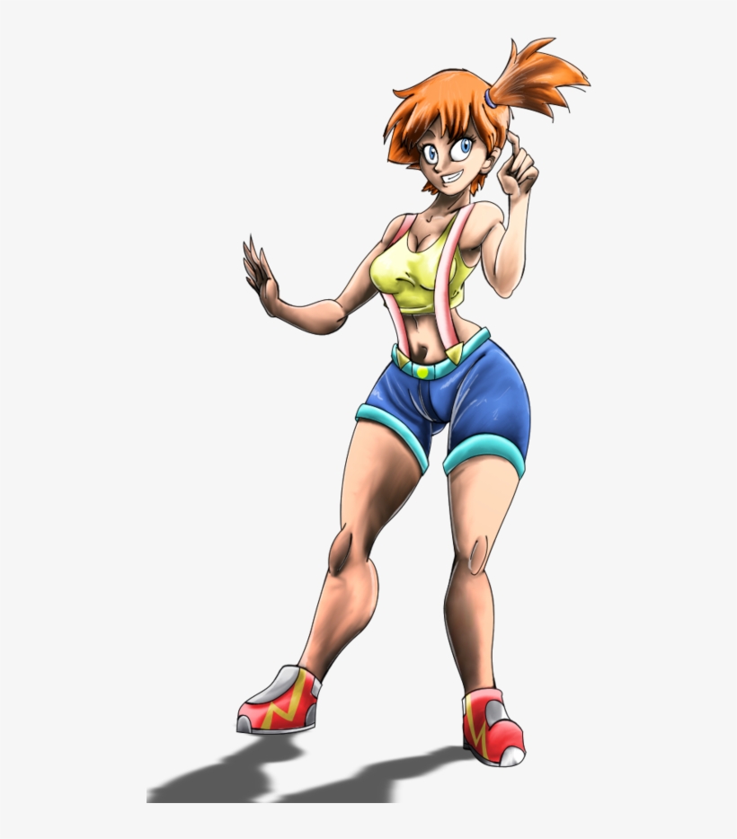 Misty No Background By - Pokemon Pictures With Background - 600x922 PNG ...